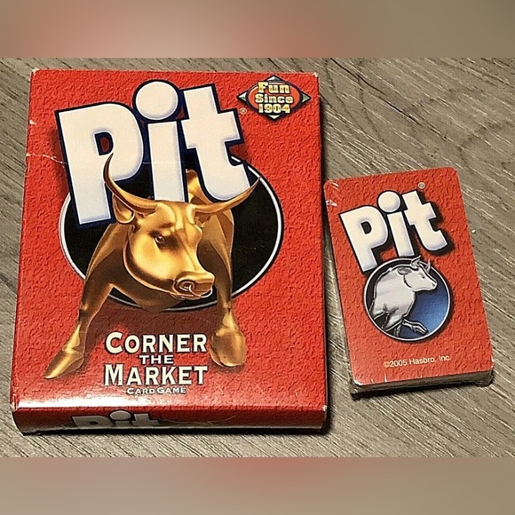 Hasbro | Games | Pit Card Game Corner The Market Winning Moves Classic ...